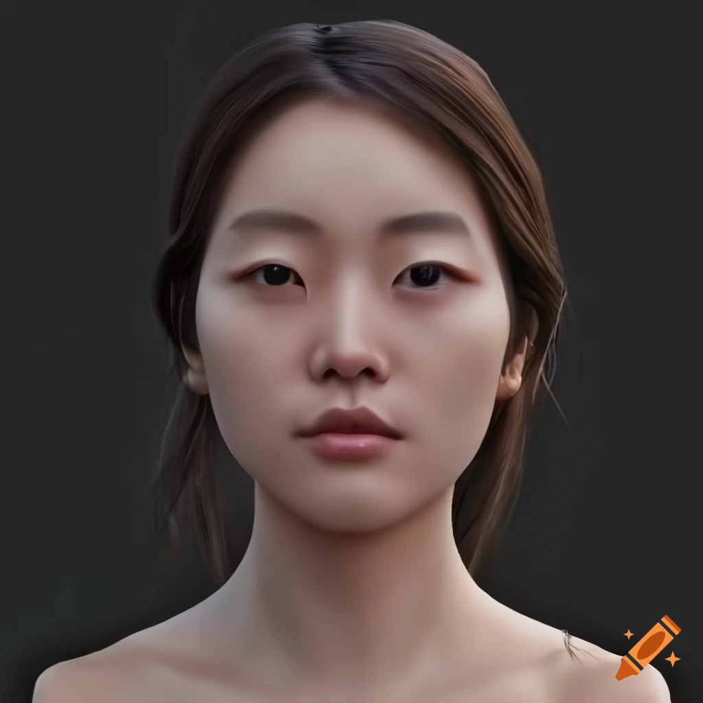 Makima, japanese, woman, young, realistic face, realistic features on ...