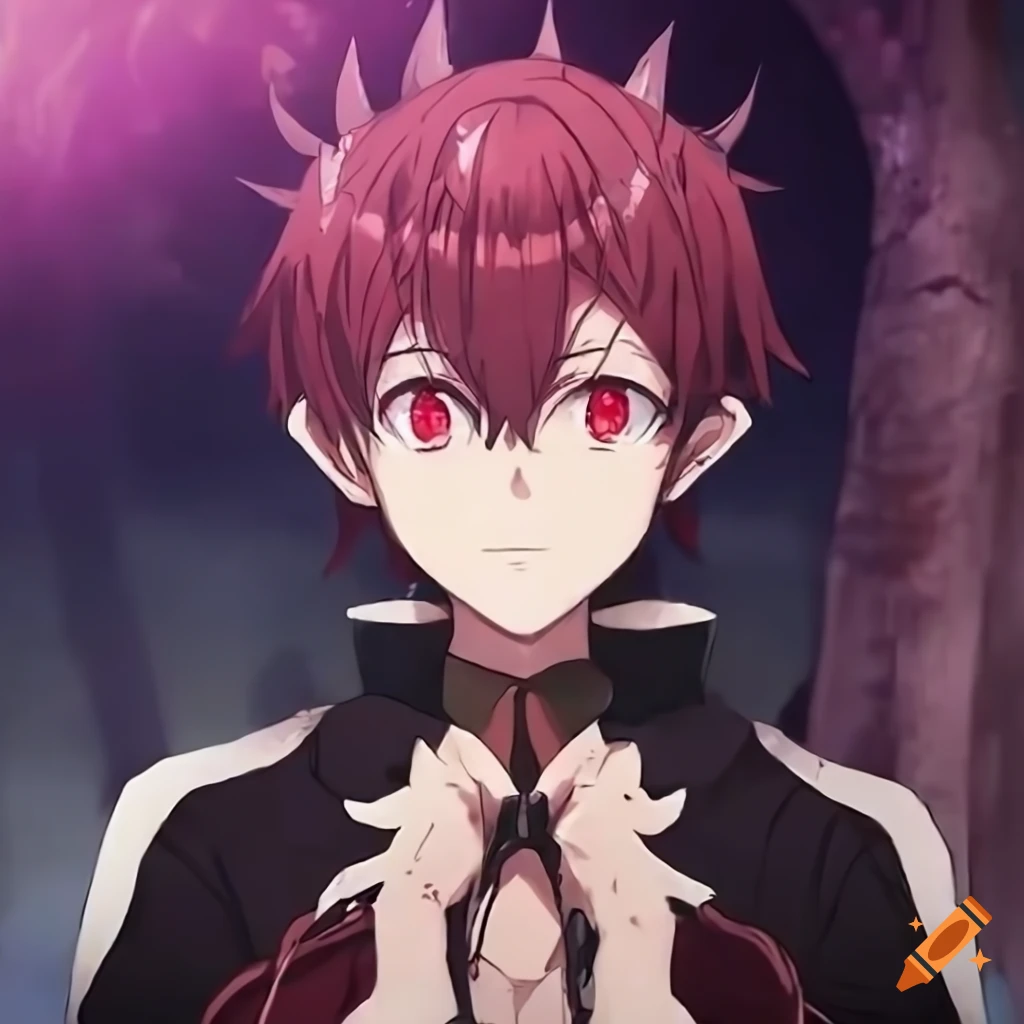 Lord demon isekai anime on Craiyon