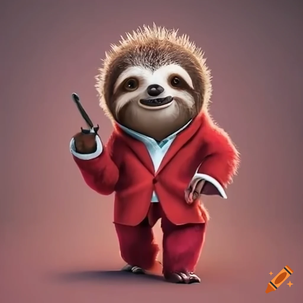 Sloth In Suit