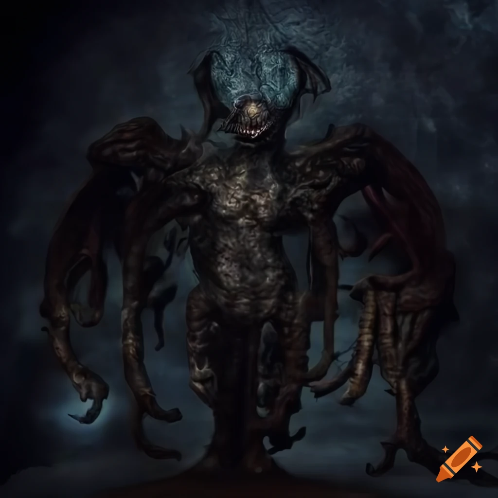Star-spawn of cthulhu glowing dark high resolution