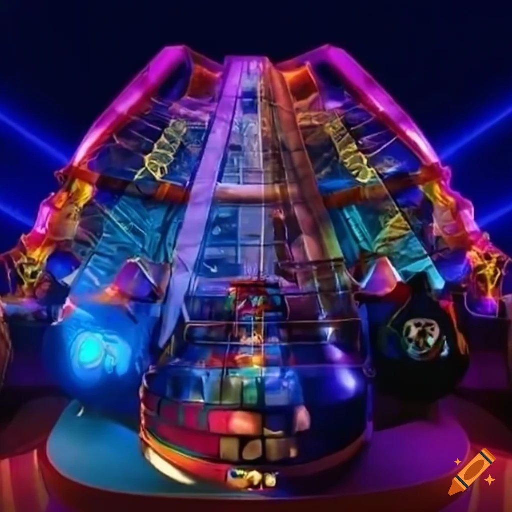 Virtual funland on Craiyon