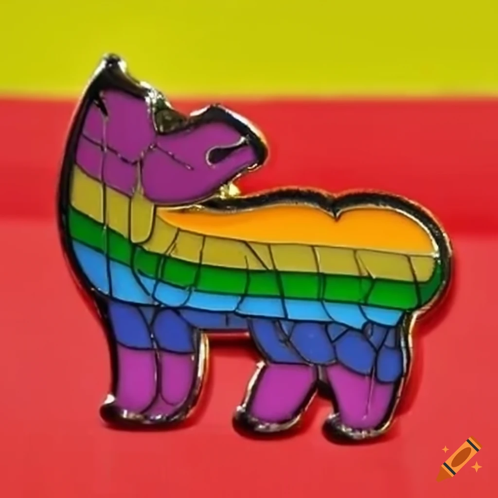 Lgbt pin animal on Craiyon