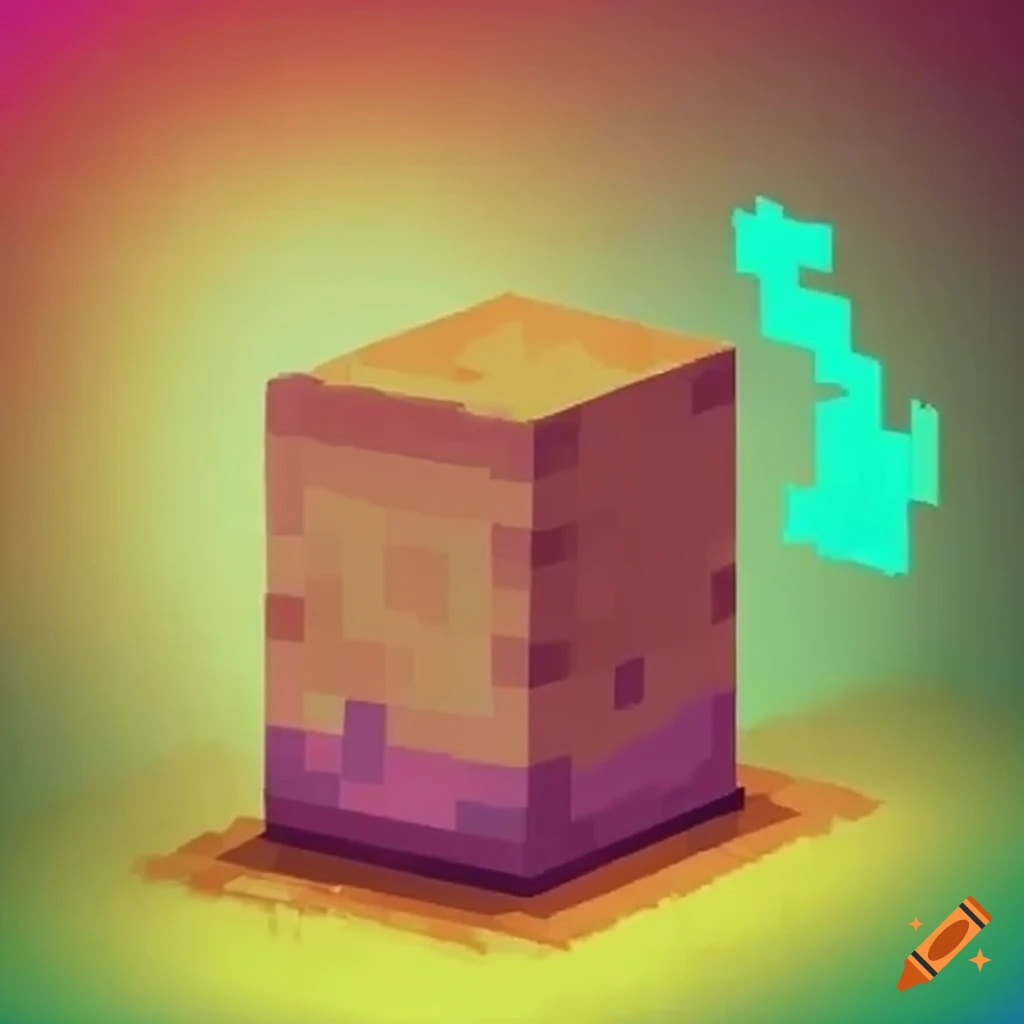 Minecraft's basic mechanics on Craiyon