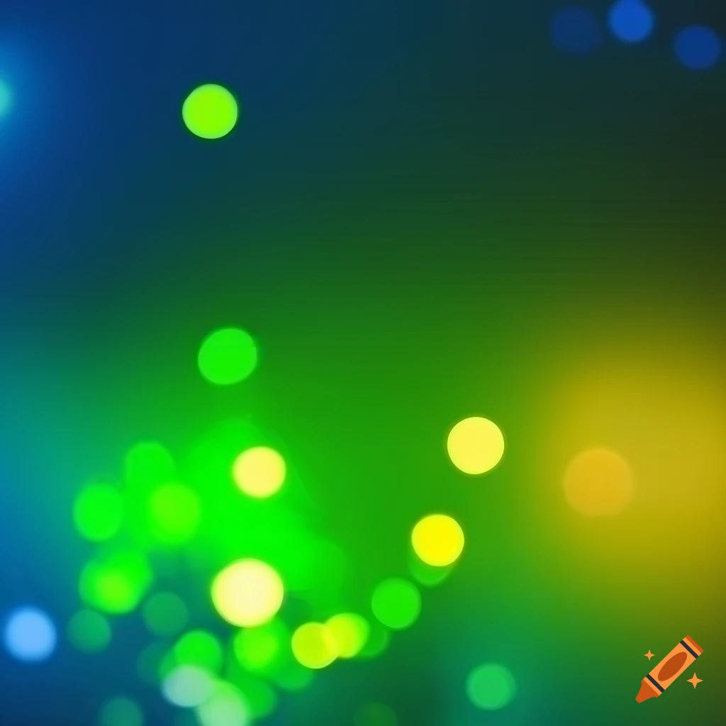 Green yellow blue design background on Craiyon