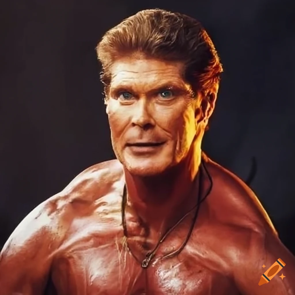 "David N. Goliath" starring David Hasselhoff as a Giant Bodybuilder on ...