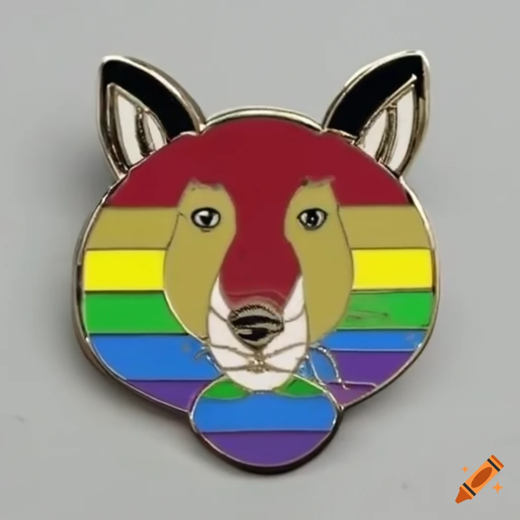 Lgbt pin animal on Craiyon