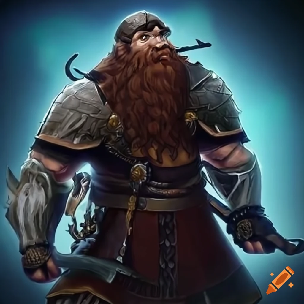 Roland is a stout dwarf who impresses with powerful muscles and broad ...