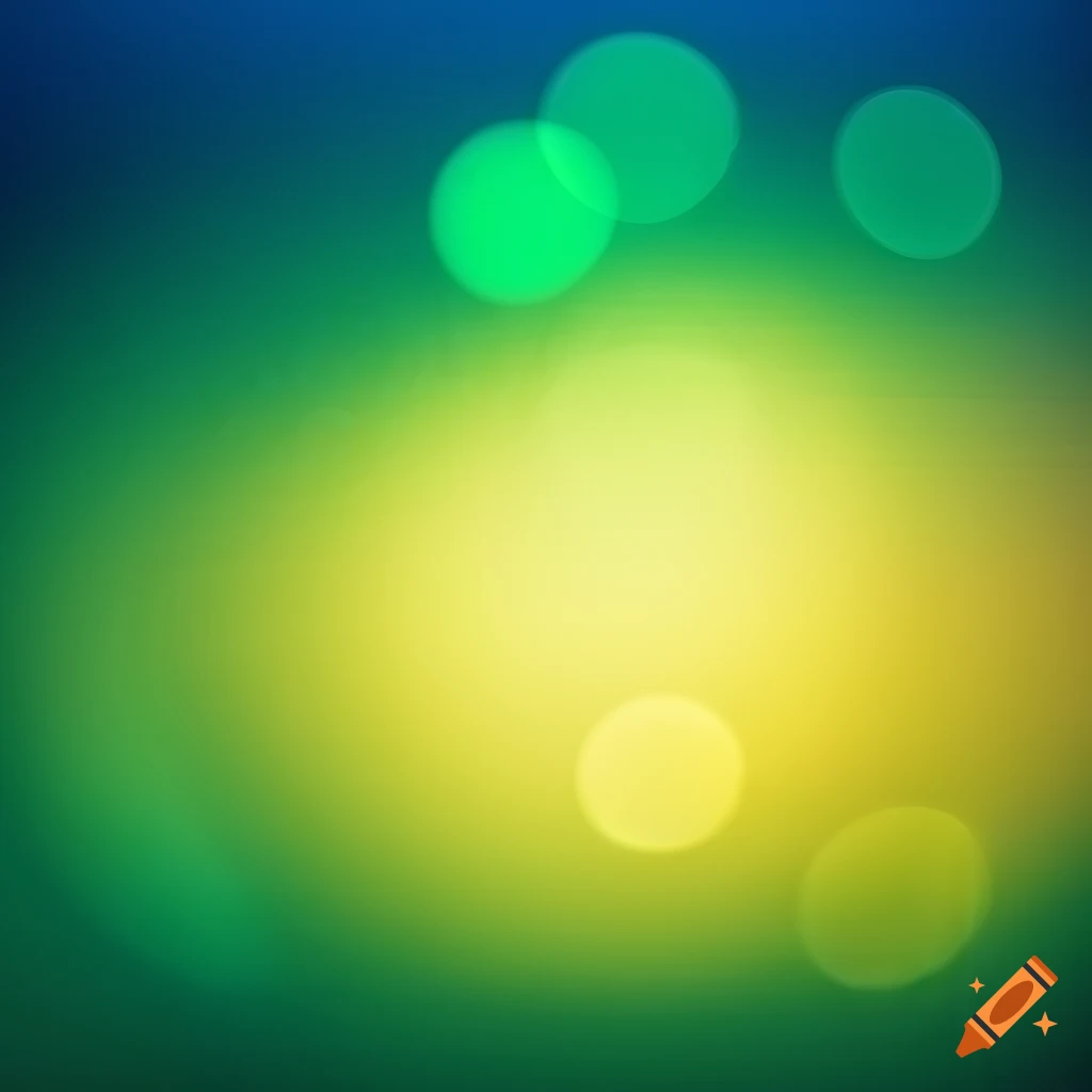 Green yellow blue design background on Craiyon