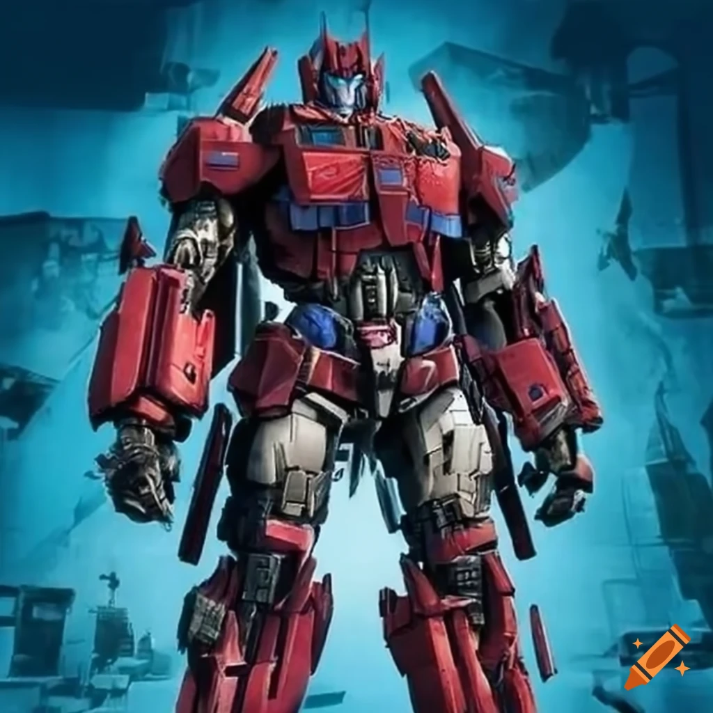 Haz un transformers con la bandera ecuatoriana