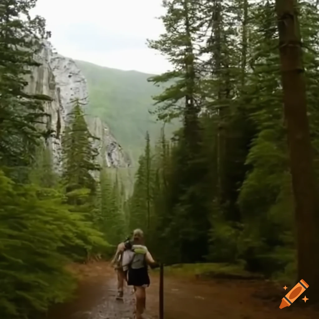 Active wilderness activities on Craiyon