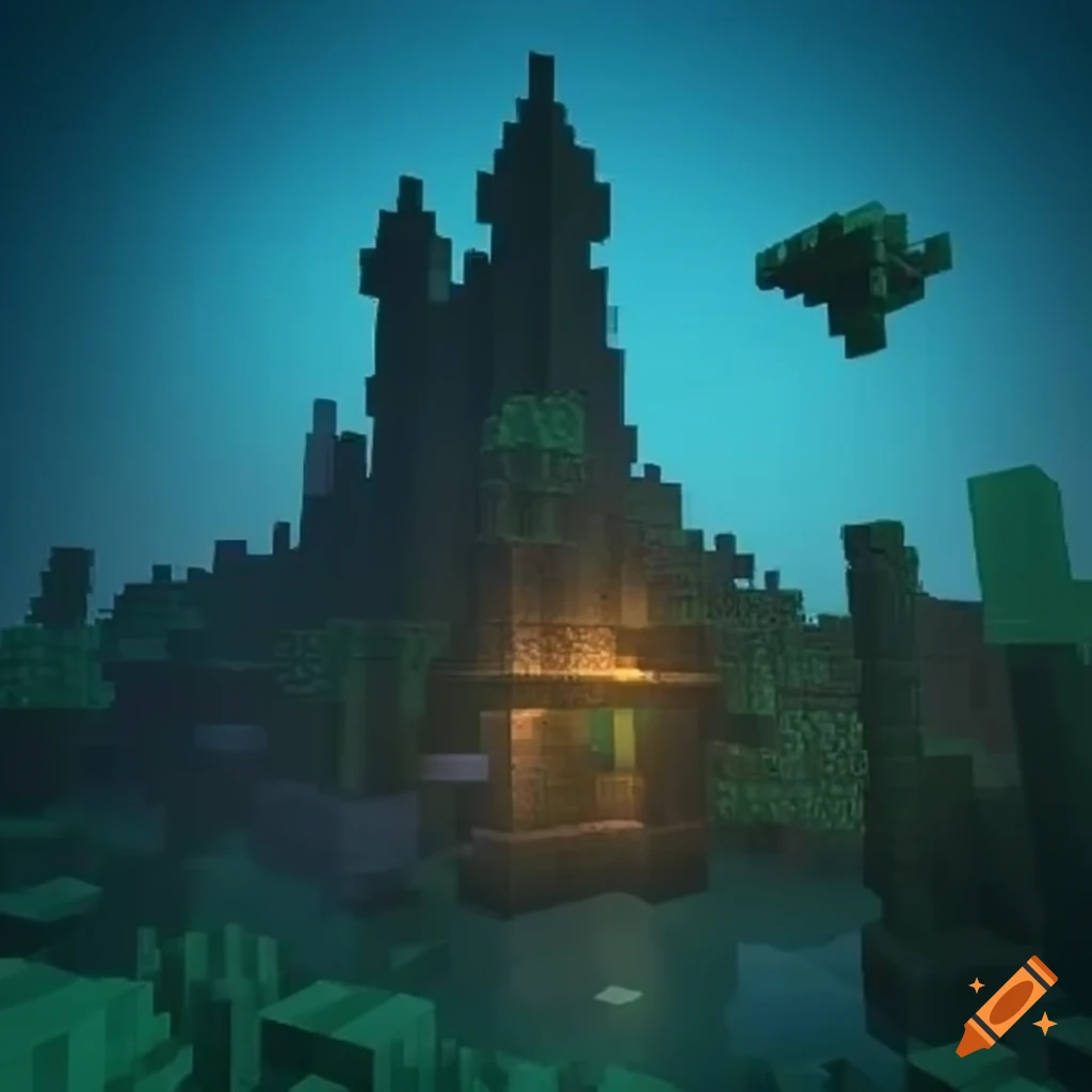 Minecraft's abandoned worlds