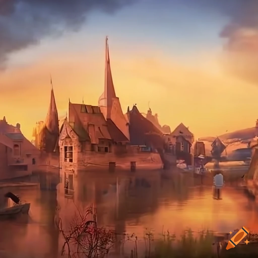 Existing village on Craiyon