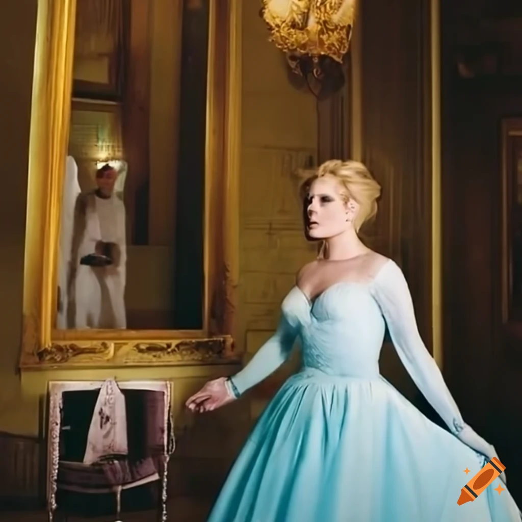 Adele wearing elsa's dress on Craiyon