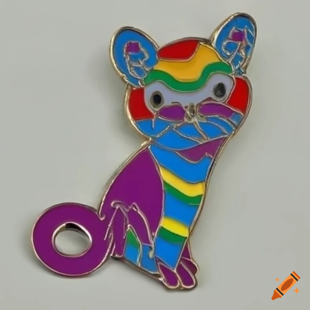 Lgbt pin animal