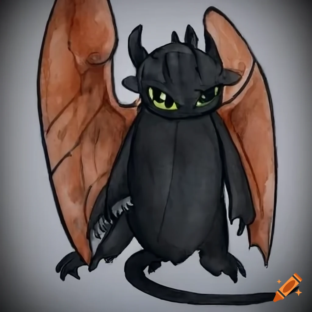 The people reincarnated into the Toothless from the cartoon HOW TO ...