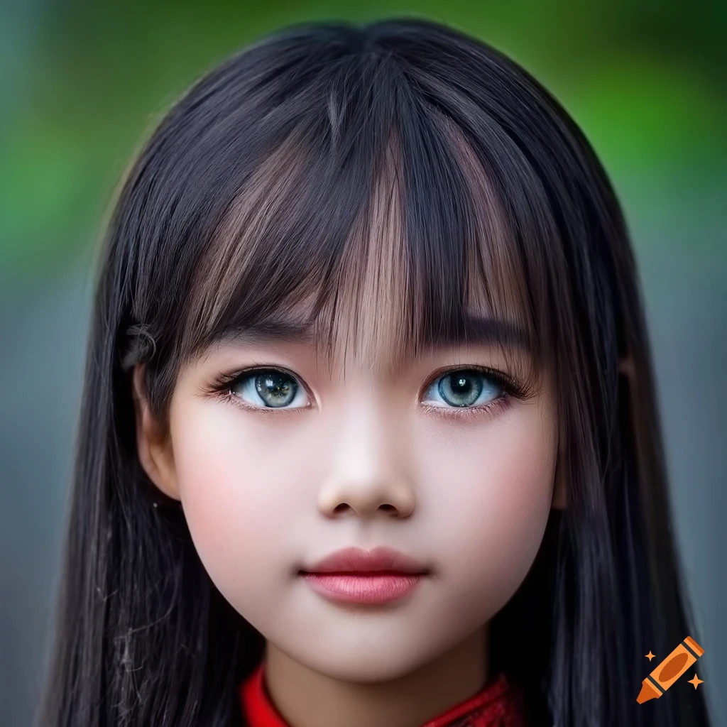 Thai girl Accurate eyes Accurate face Adorable big eyes Perfect Eyes ...