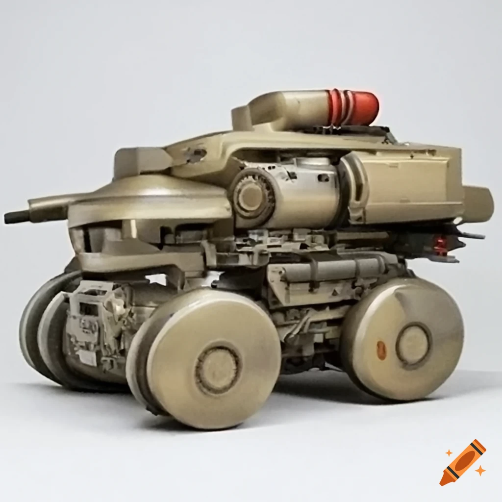 Maschinen_krieger mechanical vehicle kitbashed and designed by ralph ...