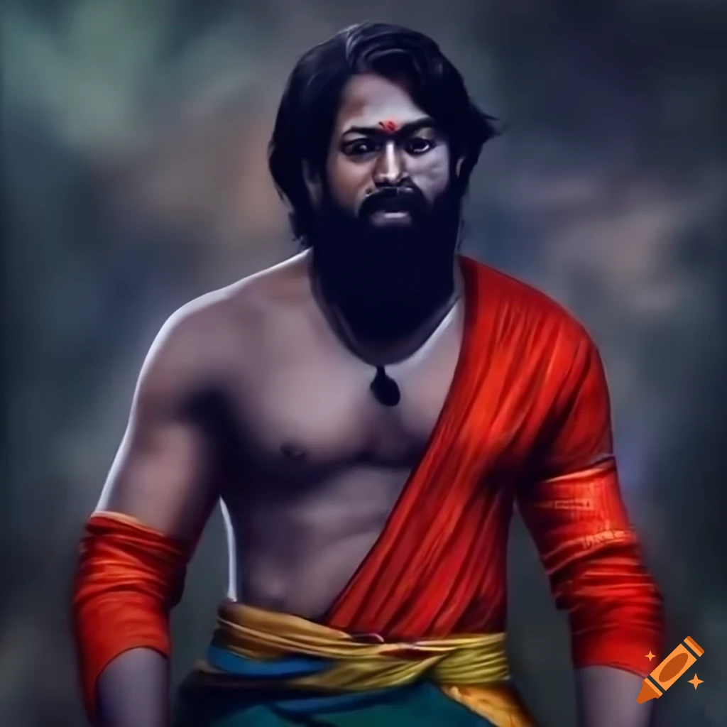 Yash of kgf as ravana 4k ultra realistic on Craiyon