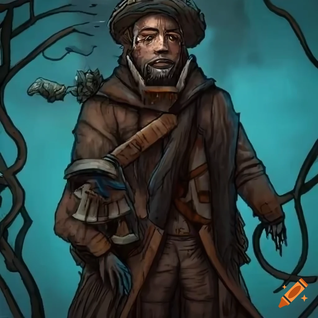 Rimworld storyteller man on Craiyon