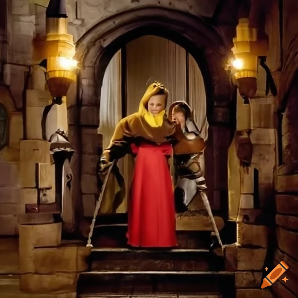 Children's television series studio castle and knights on Craiyon