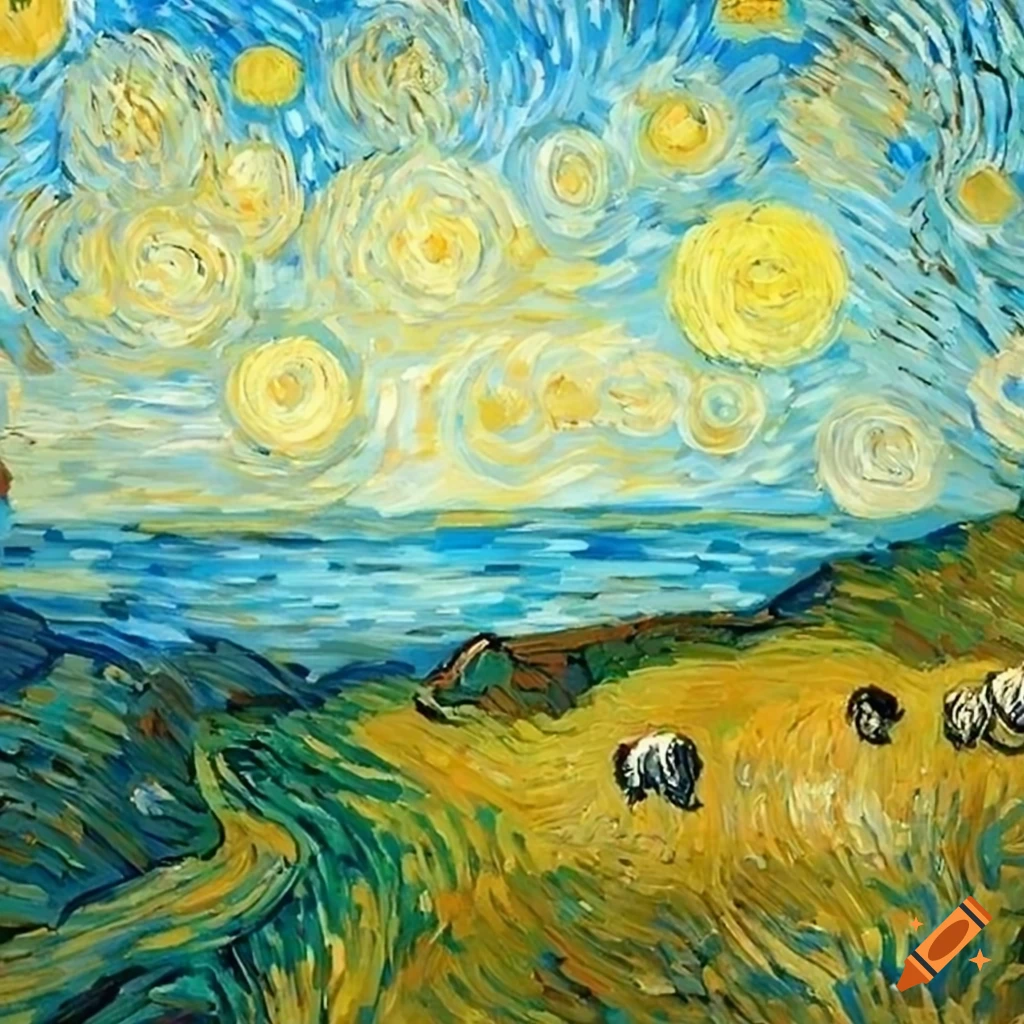 Cherry Tree Painting Van Gogh