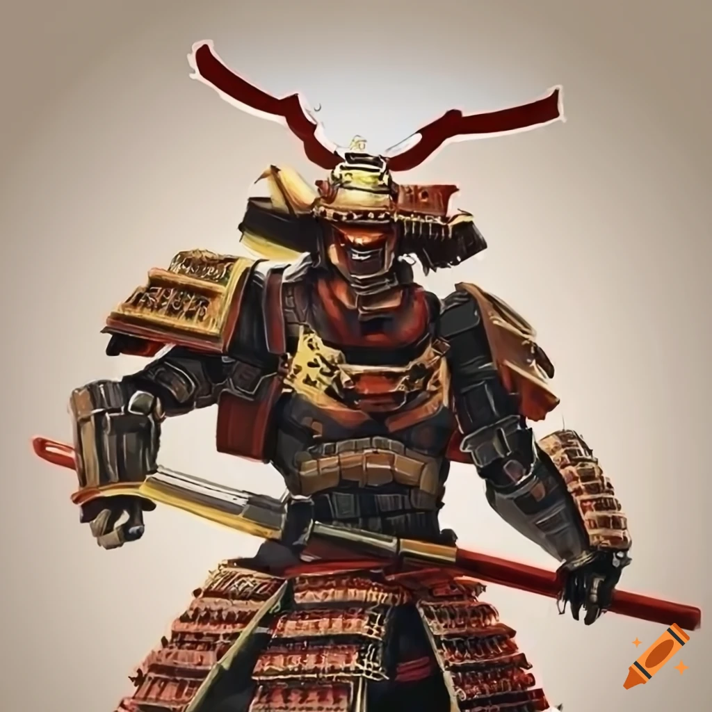 Mech samurai on Craiyon