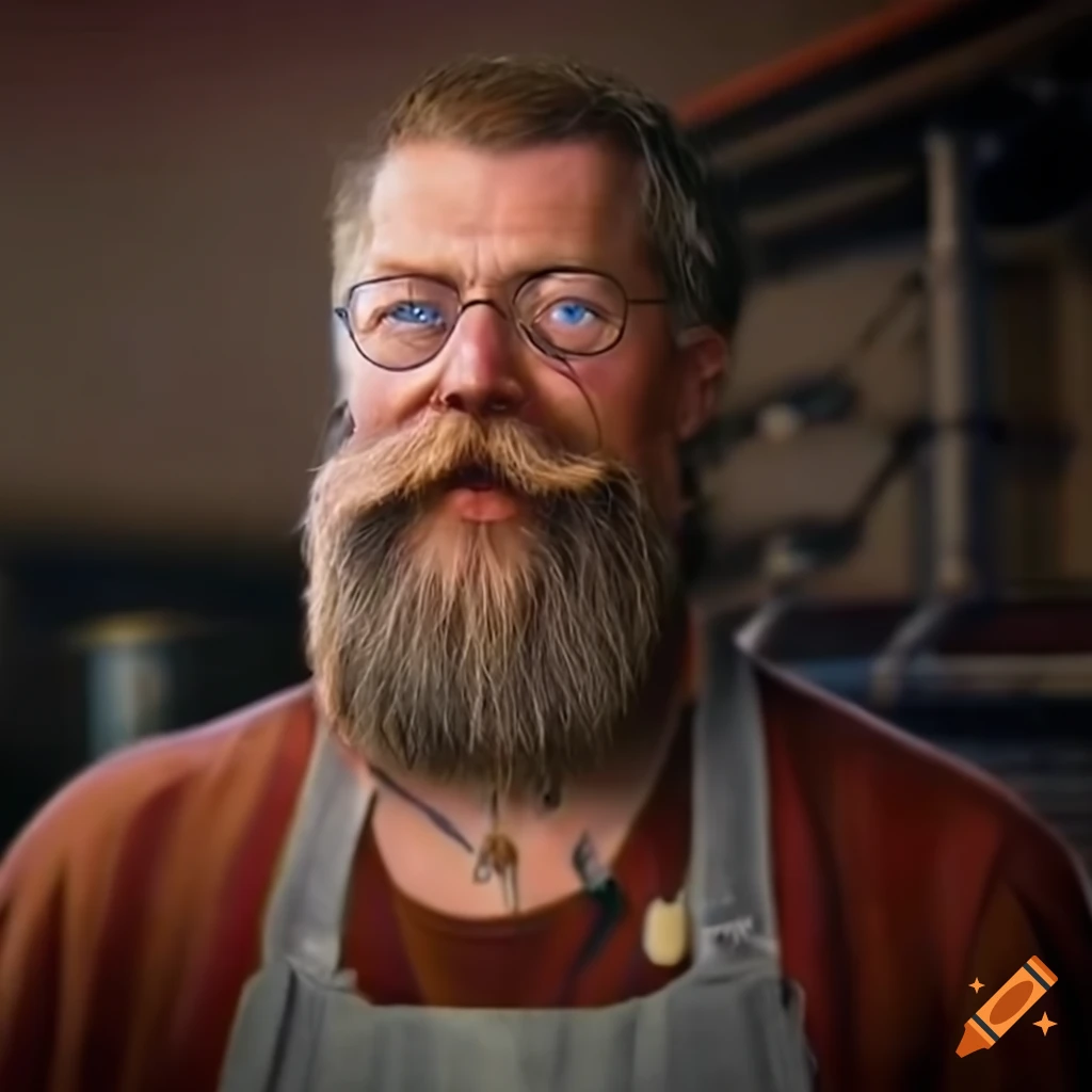 Create a photorealistic image of magnus vanderhop, the award-winning ...