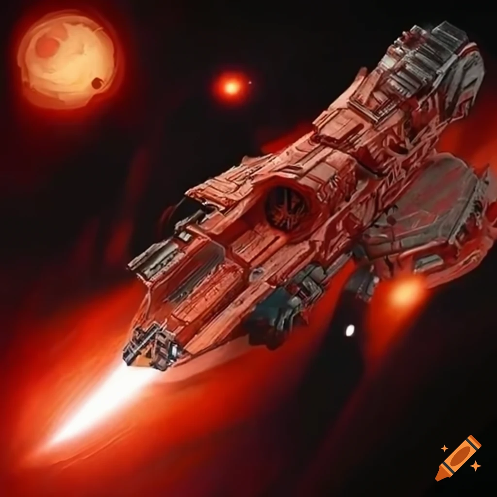 Red dwarf spaceship