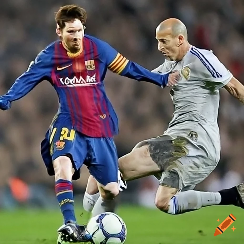 Lionel messi versus zinedine zidane