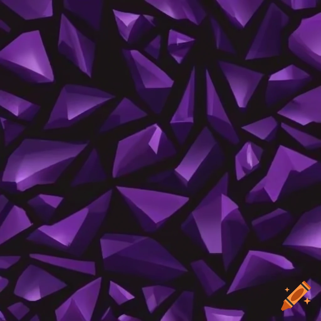 Purple obsidian texture flat rpg 2d game high quality detailed on Craiyon