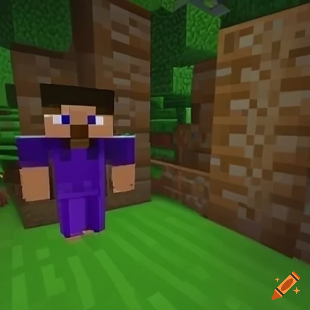 Minecraft experiences on Craiyon