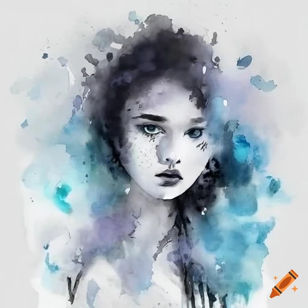 Girl with ice powers