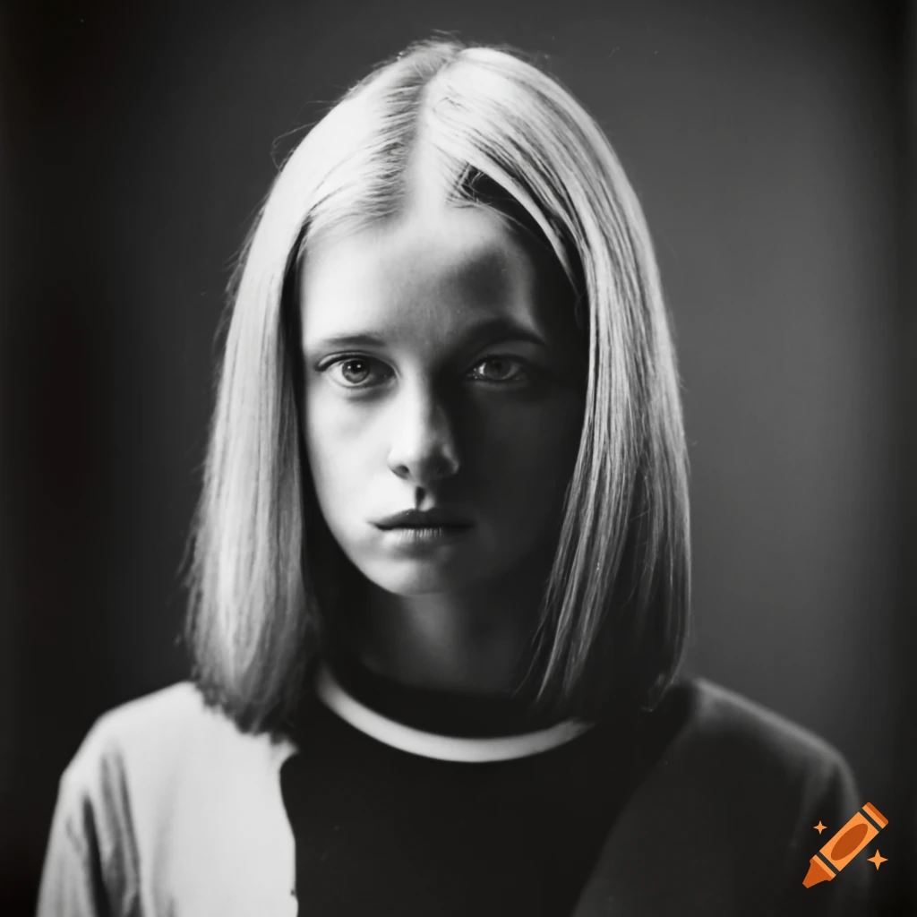 Young "fred perry woman" with "london haircut", skinhead but long hair ...