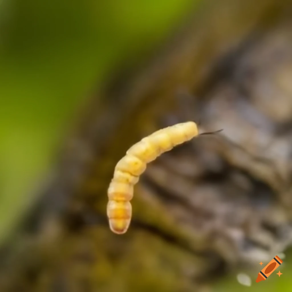 Bee larva