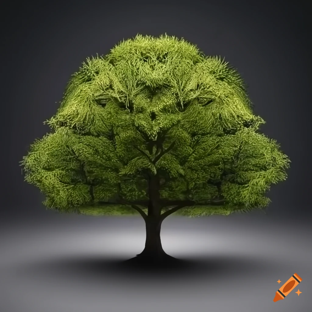 Photorealistic tree on Craiyon