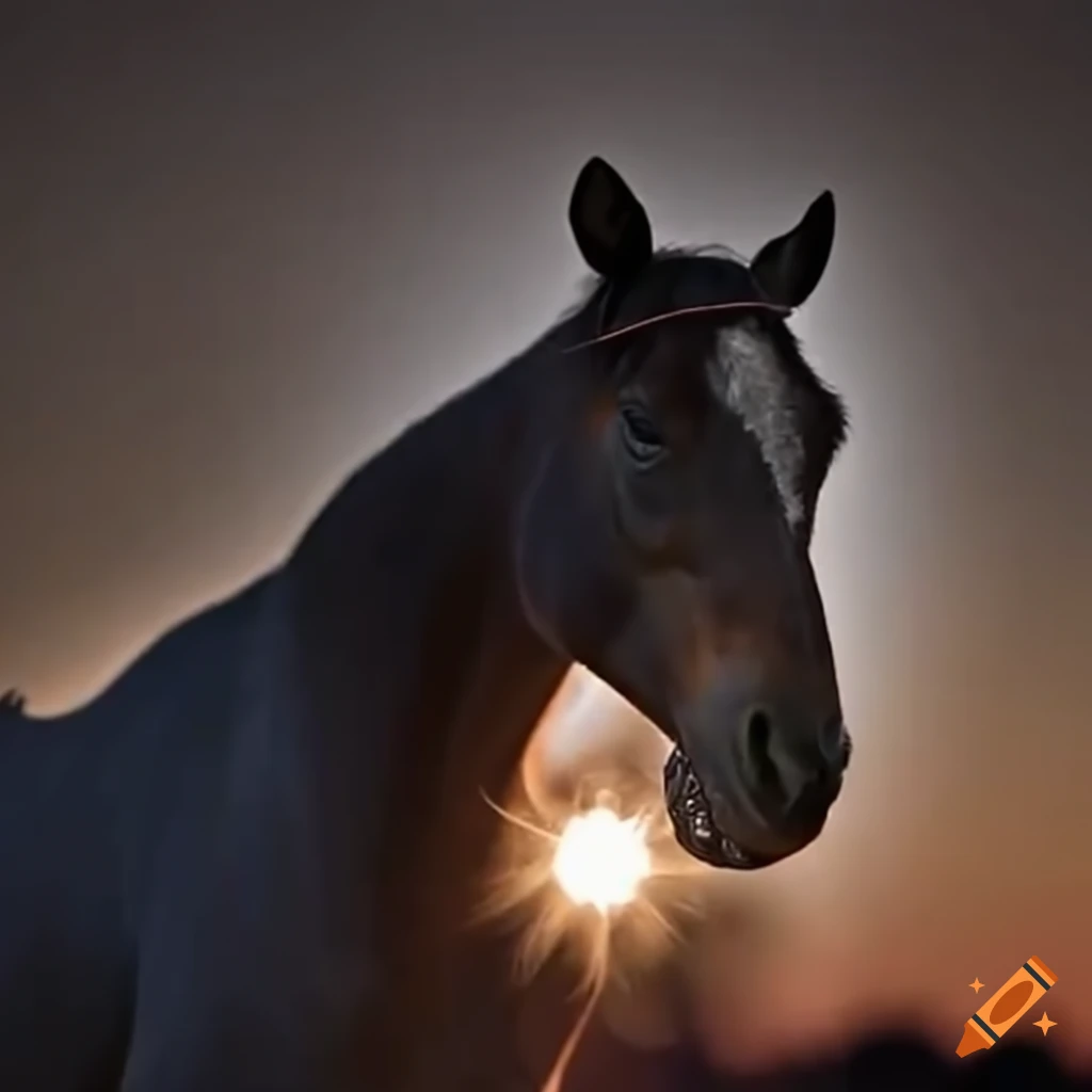 Joe Biden as a horse on Craiyon