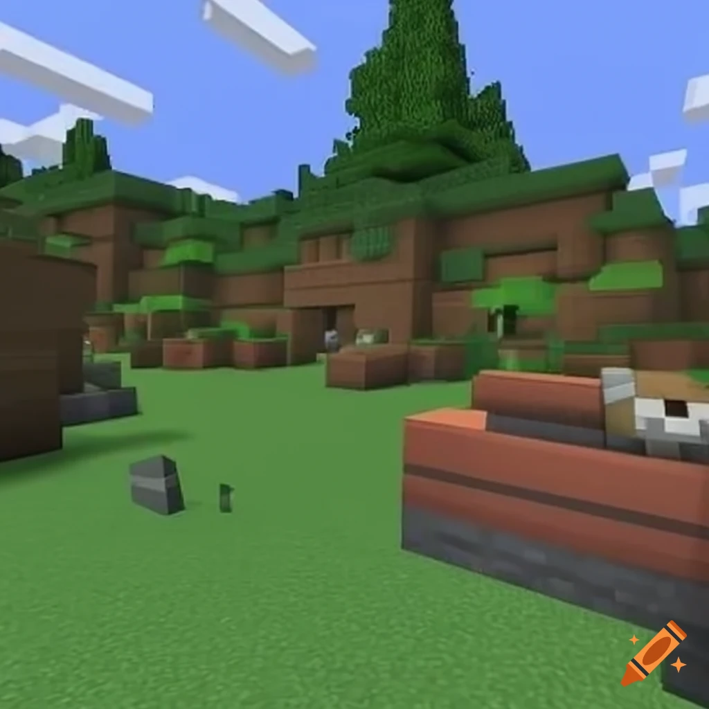 Minecraft's creative possibilities