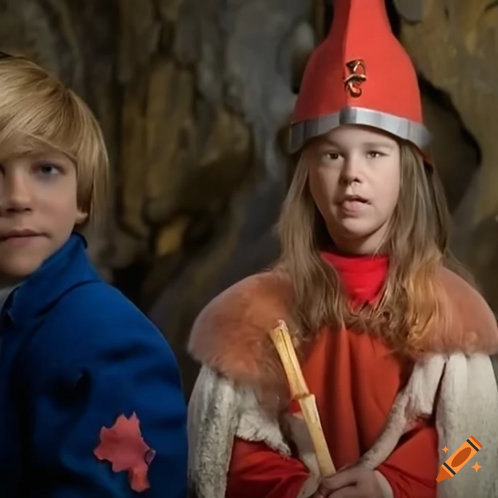 Children's television series studio castle and knights on Craiyon