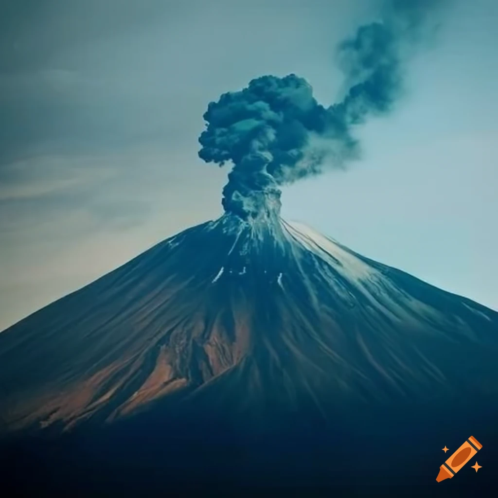 Vista view of volcanos