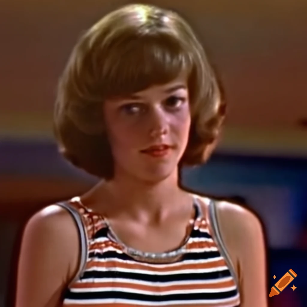 Movie Scene. Ocelot Iowa July 1979. Susan A. Burig (30s. Caucasian ...