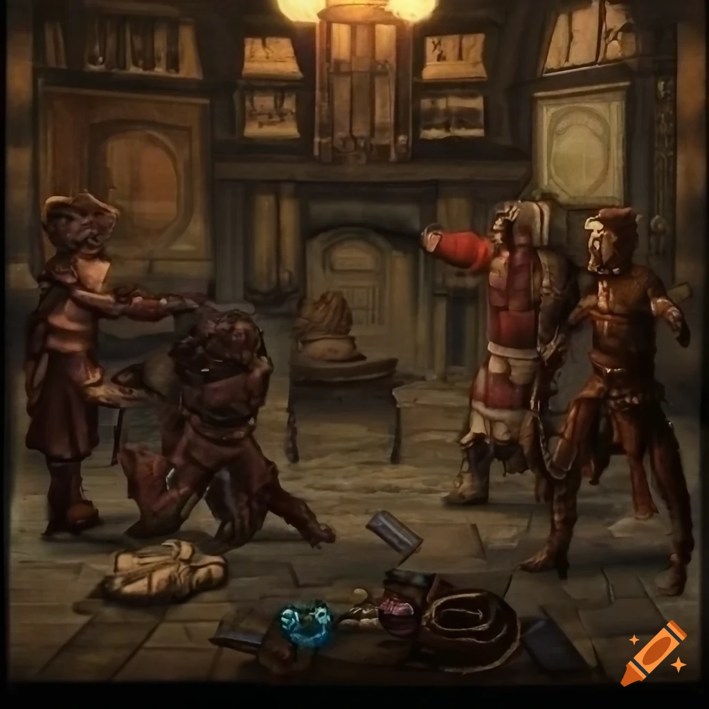 Rpg adventures on Craiyon