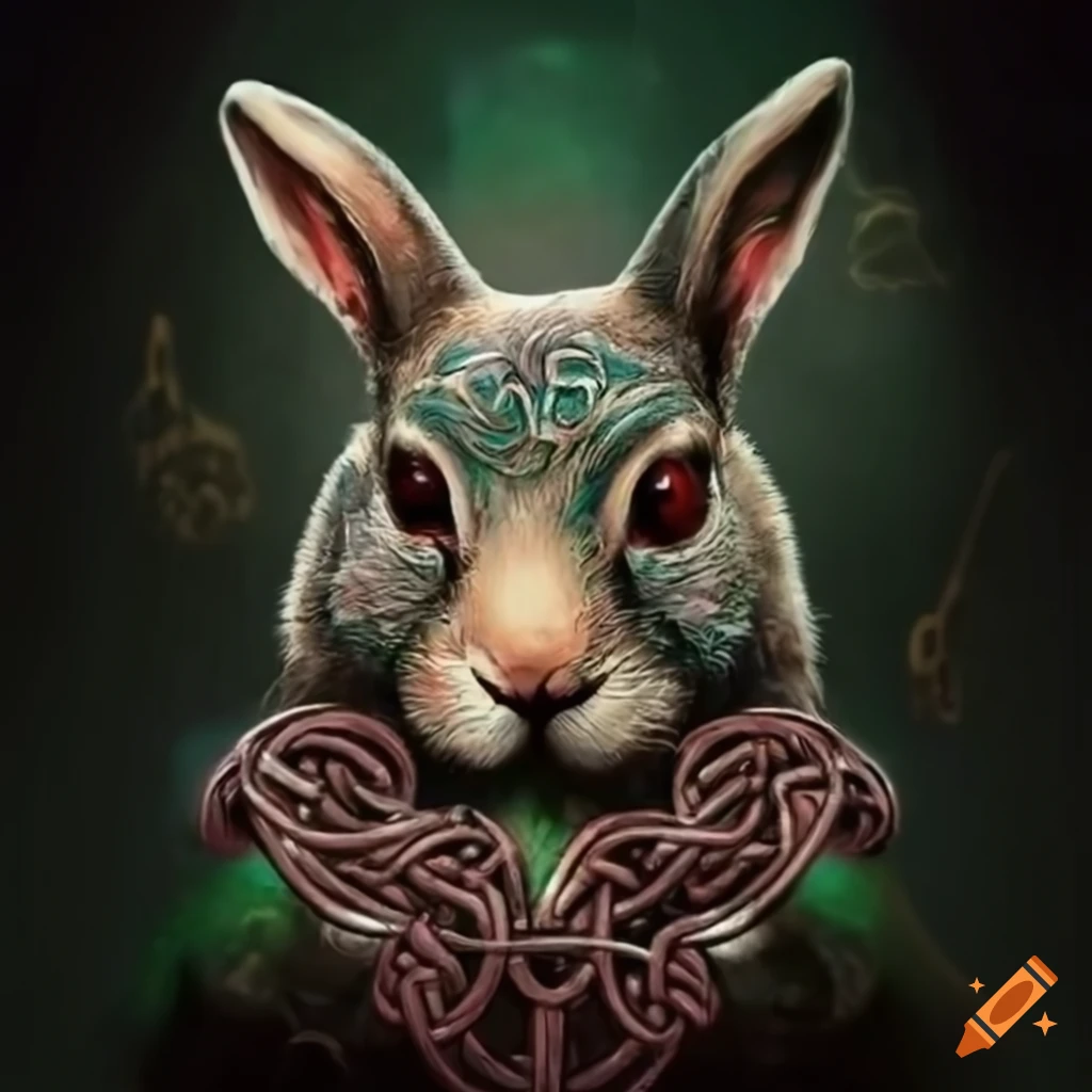 Celtic rabbit dubstep album art