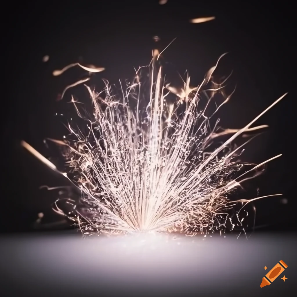 Sparking background with silver white gift boxes