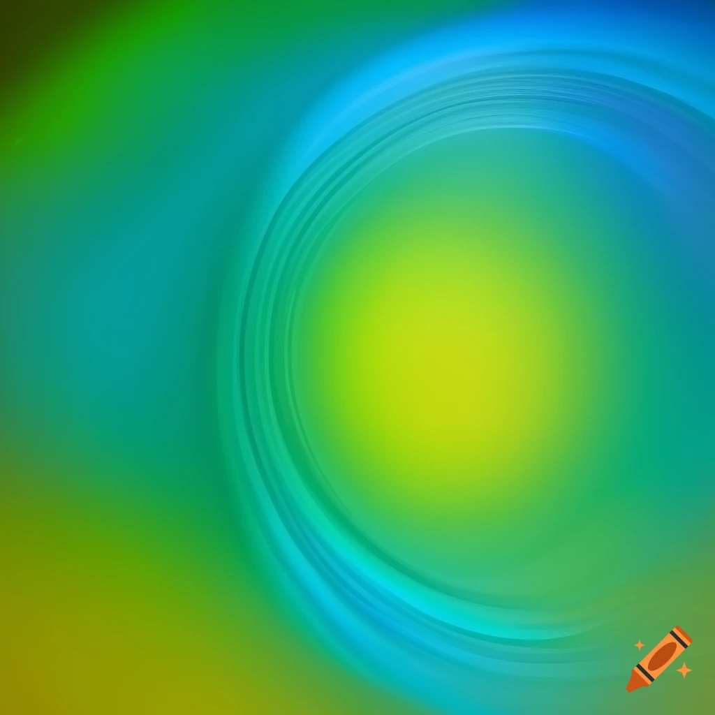 Green yellow blue design background