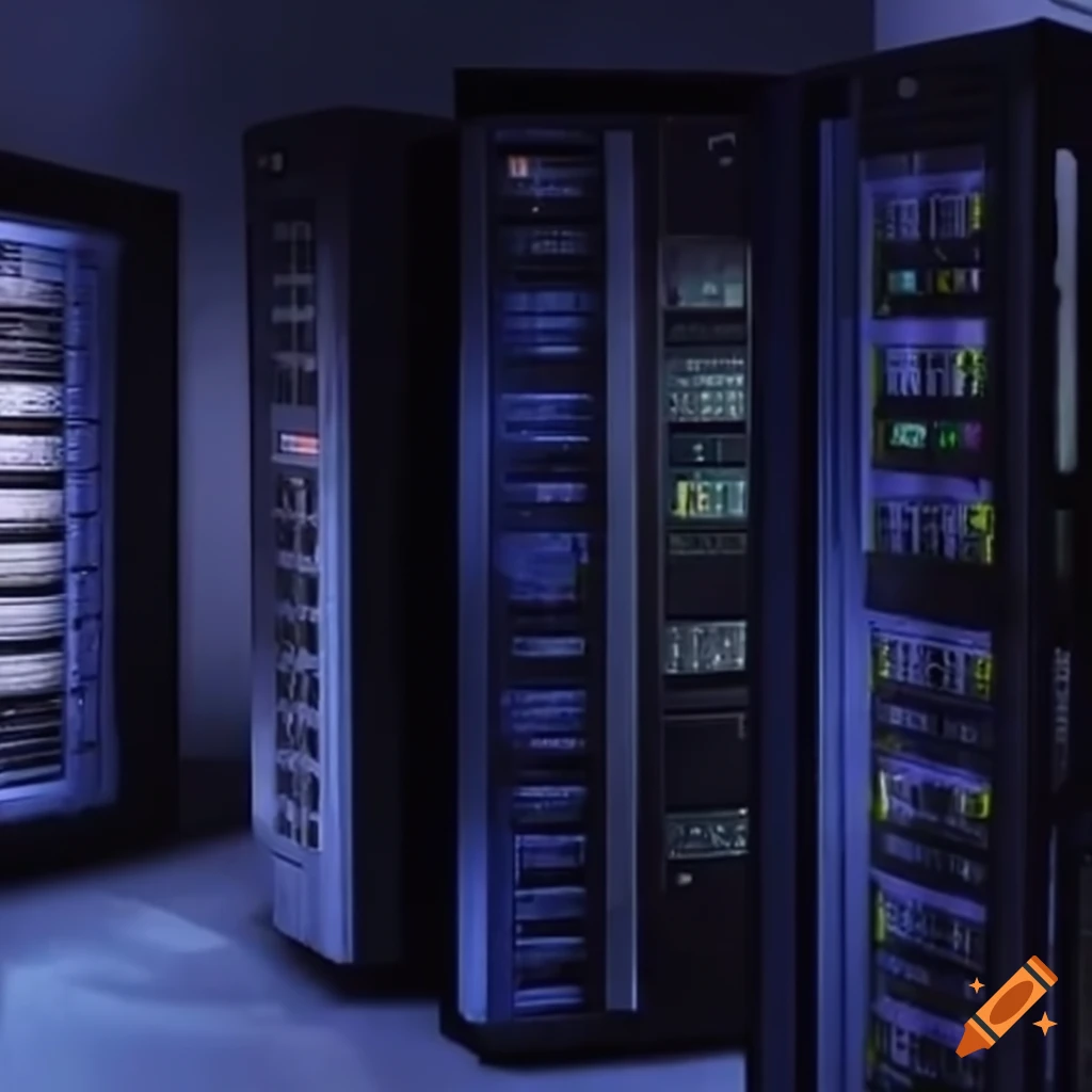 Thriving server scene on Craiyon