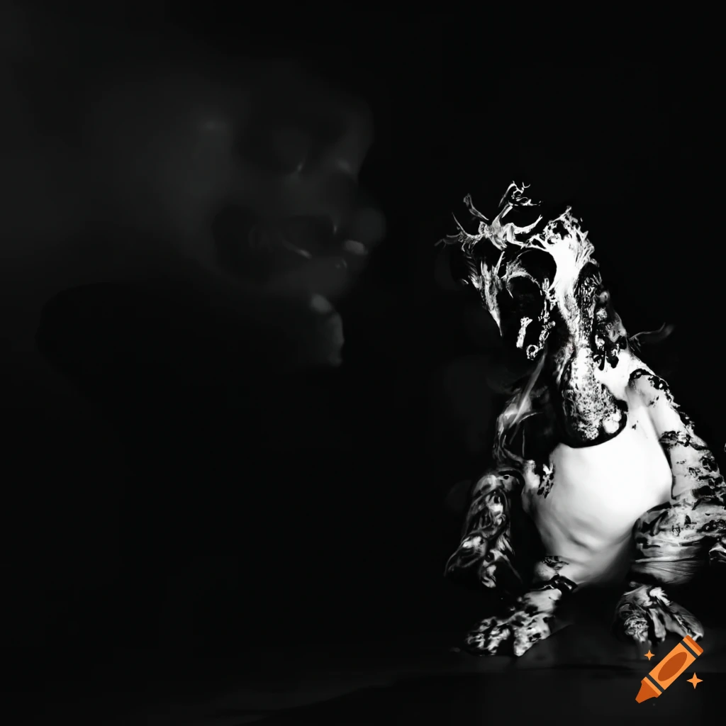 Nightmare yoshi on Craiyon