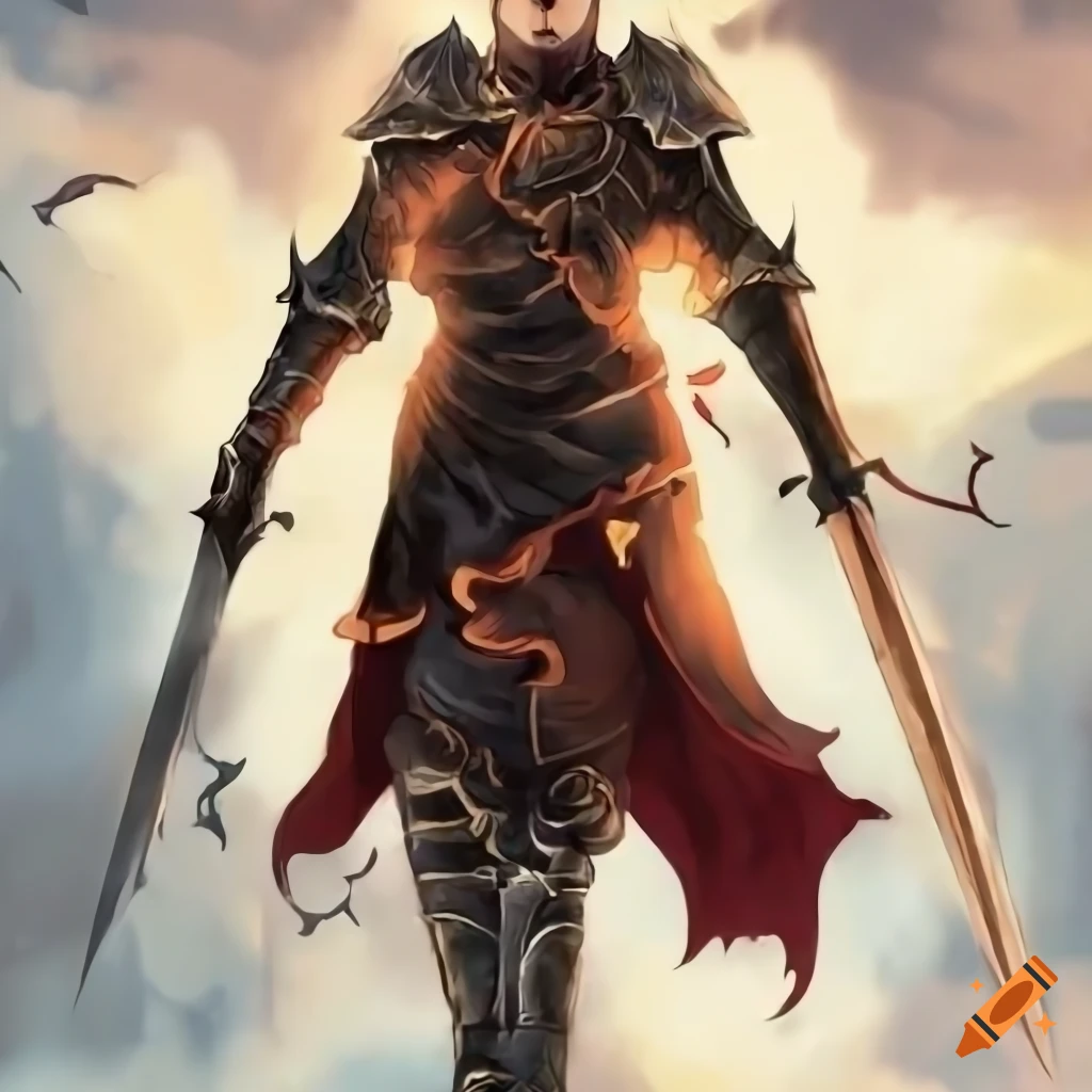 Fantasy Warrior Sword Tear