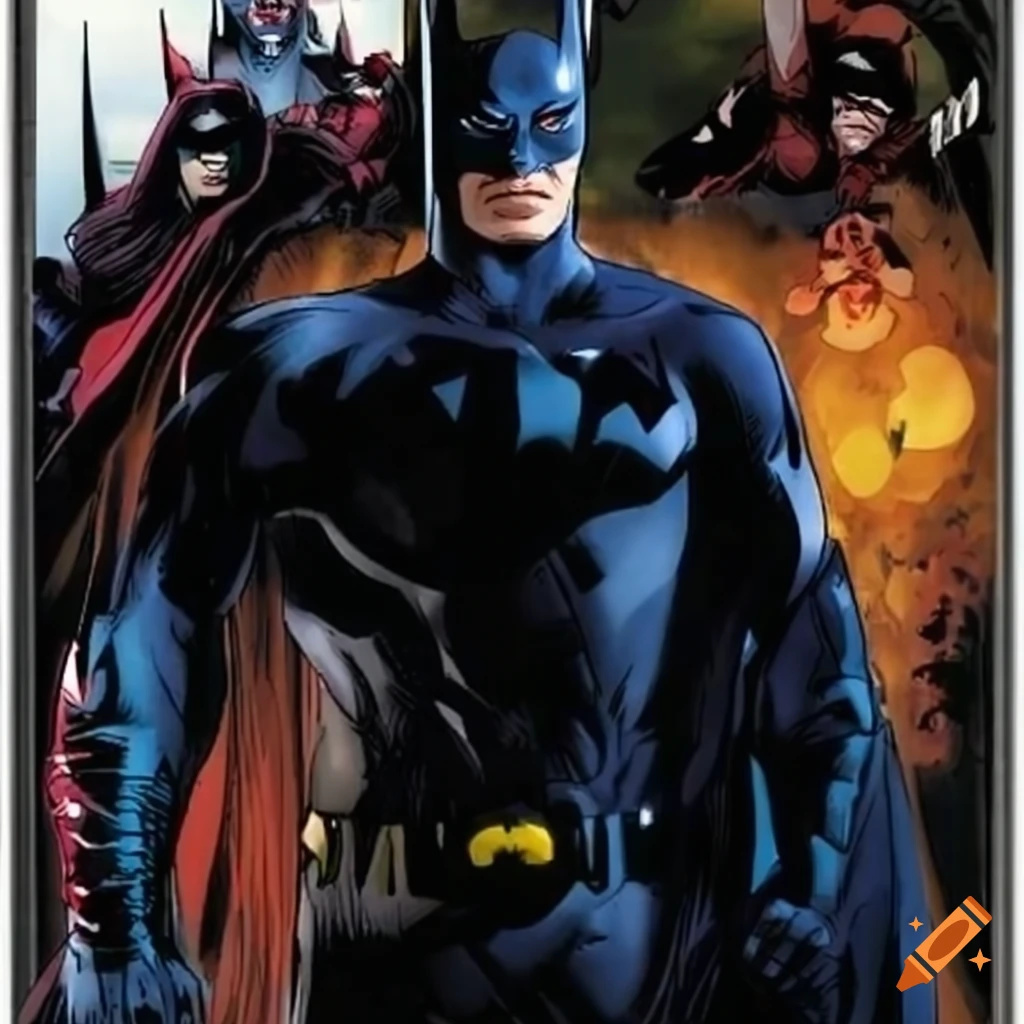 Batman family on Craiyon