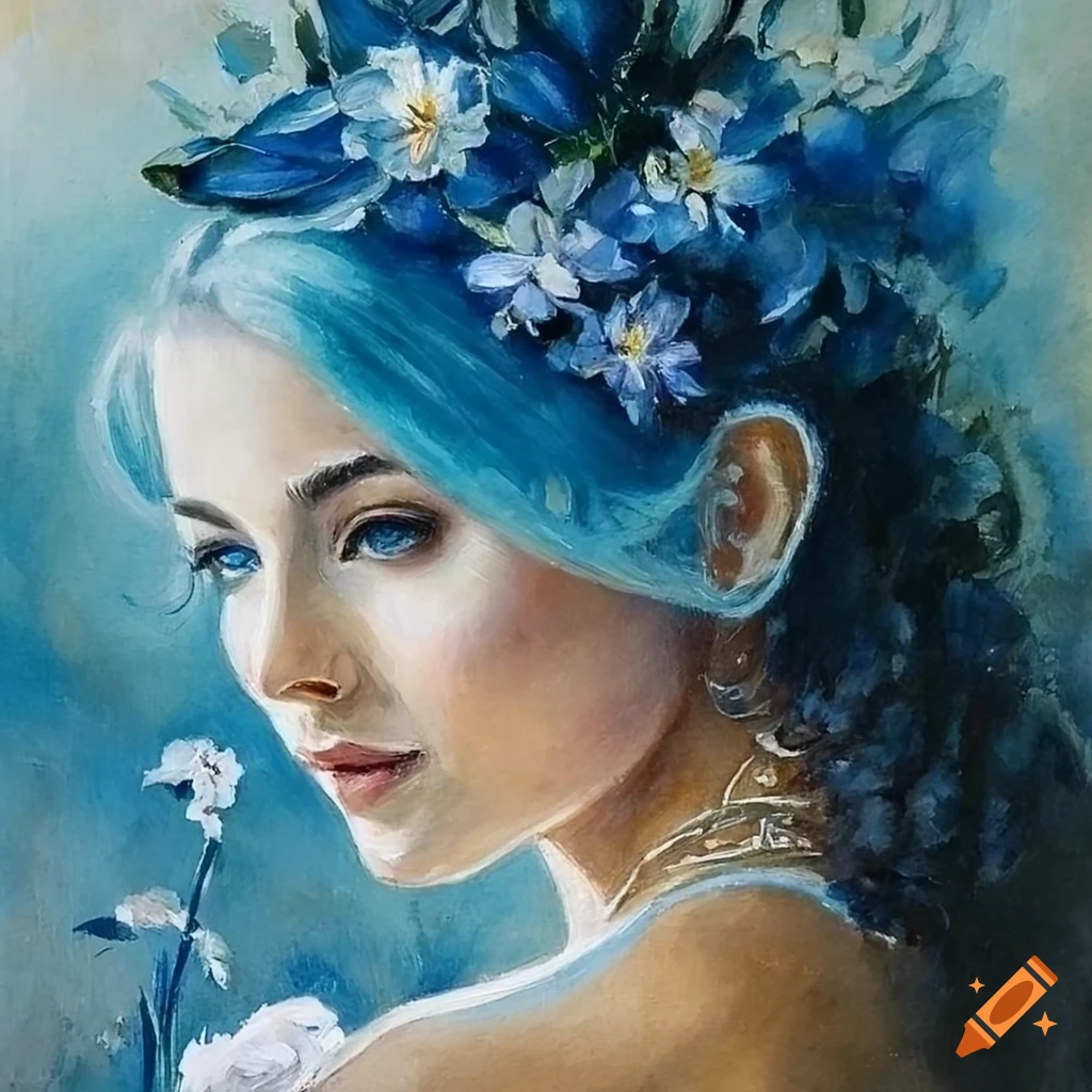 Beautiful close up portrait of a beautiful woman with highly defined ...