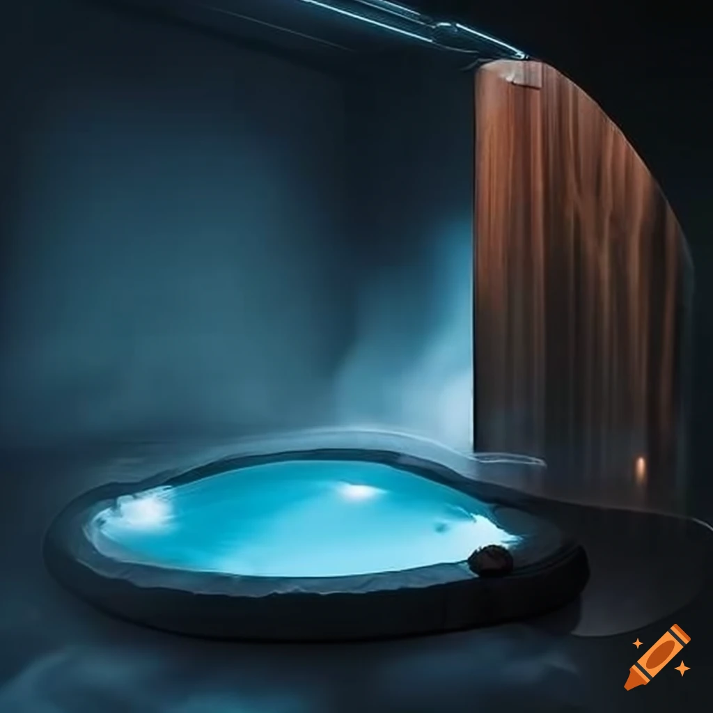 Black onyx indoor hot spring
